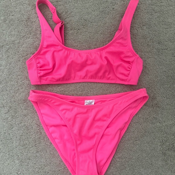 wild fable | Swim | Wild Fable Hot Pink Bikini Set | Poshmark